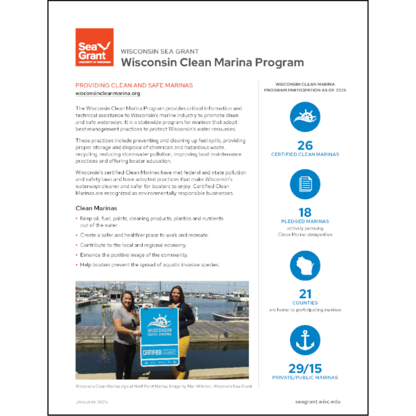 Wisconsin Clean Marina Program – Publications