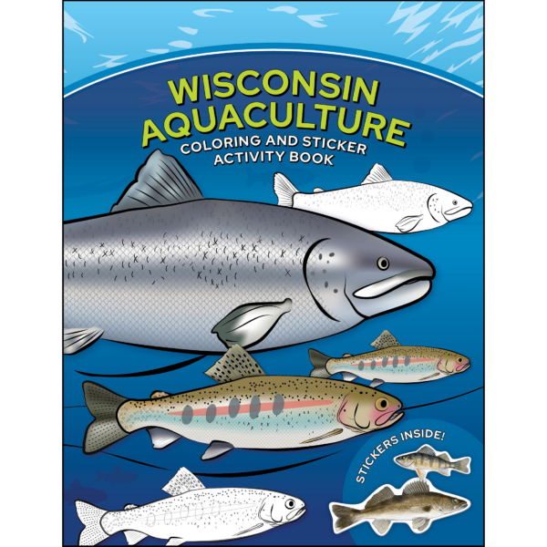 Wisconsin Aquaculture Coloring and Sticker Activity Book – Publications
